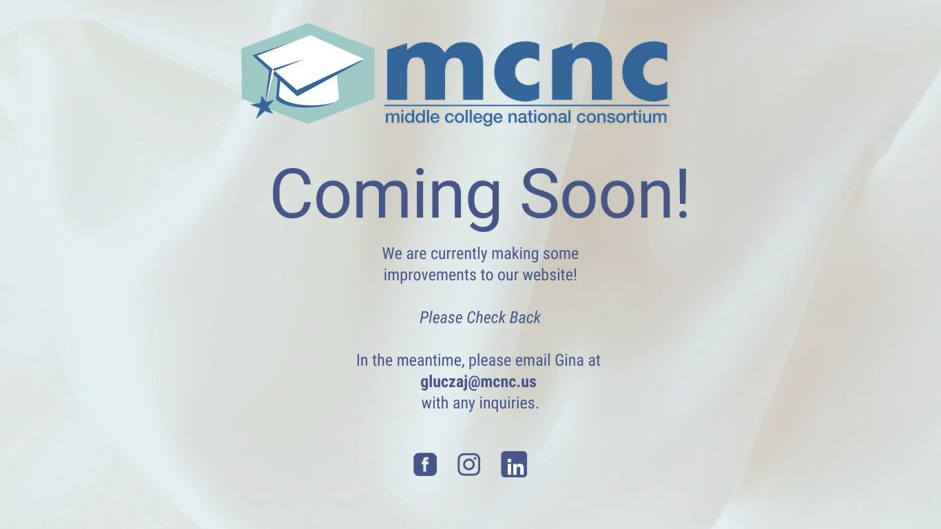 Maintenance – Middle College National Consortium